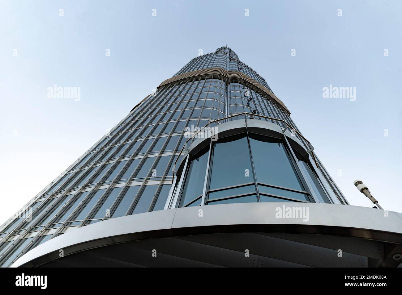 Dubai, UAE , United Arab Emirates. November 28th, 2022: view from below ...