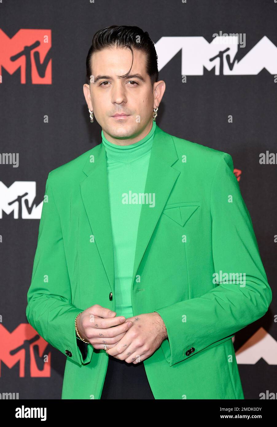 G-Eazy arrives at the MTV Video Music Awards at Barclays Center on ...