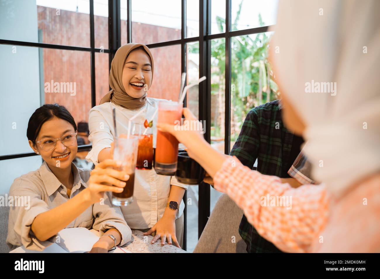 Female university students indonesia hi-res stock photography and ...