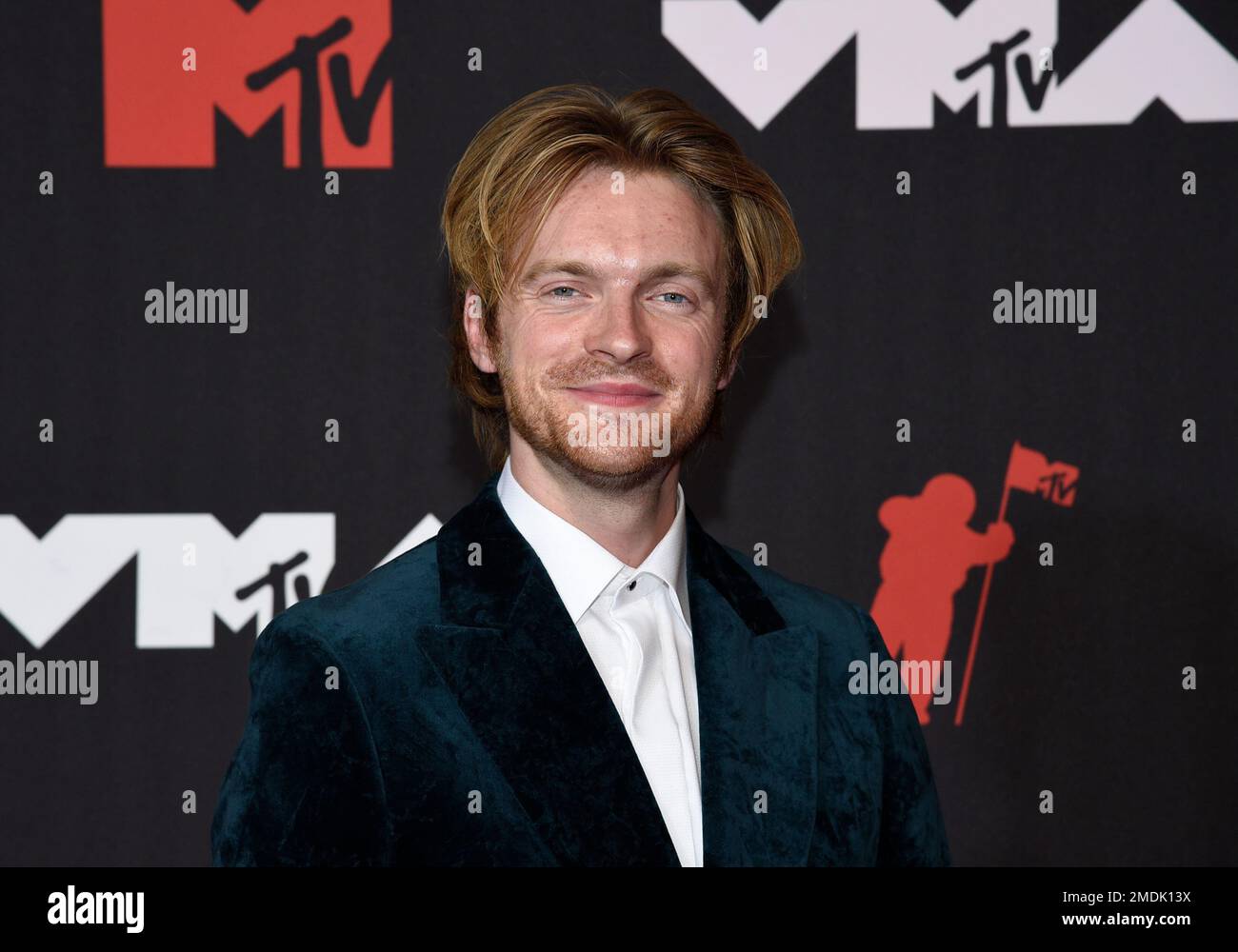 Finneas arrives at the MTV Video Music Awards at Barclays Center on ...