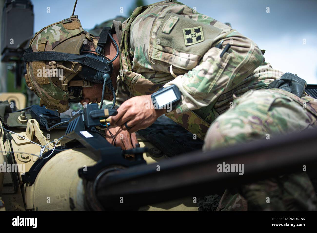 M242 bushmaster chain gun hi-res stock photography and images - Alamy
