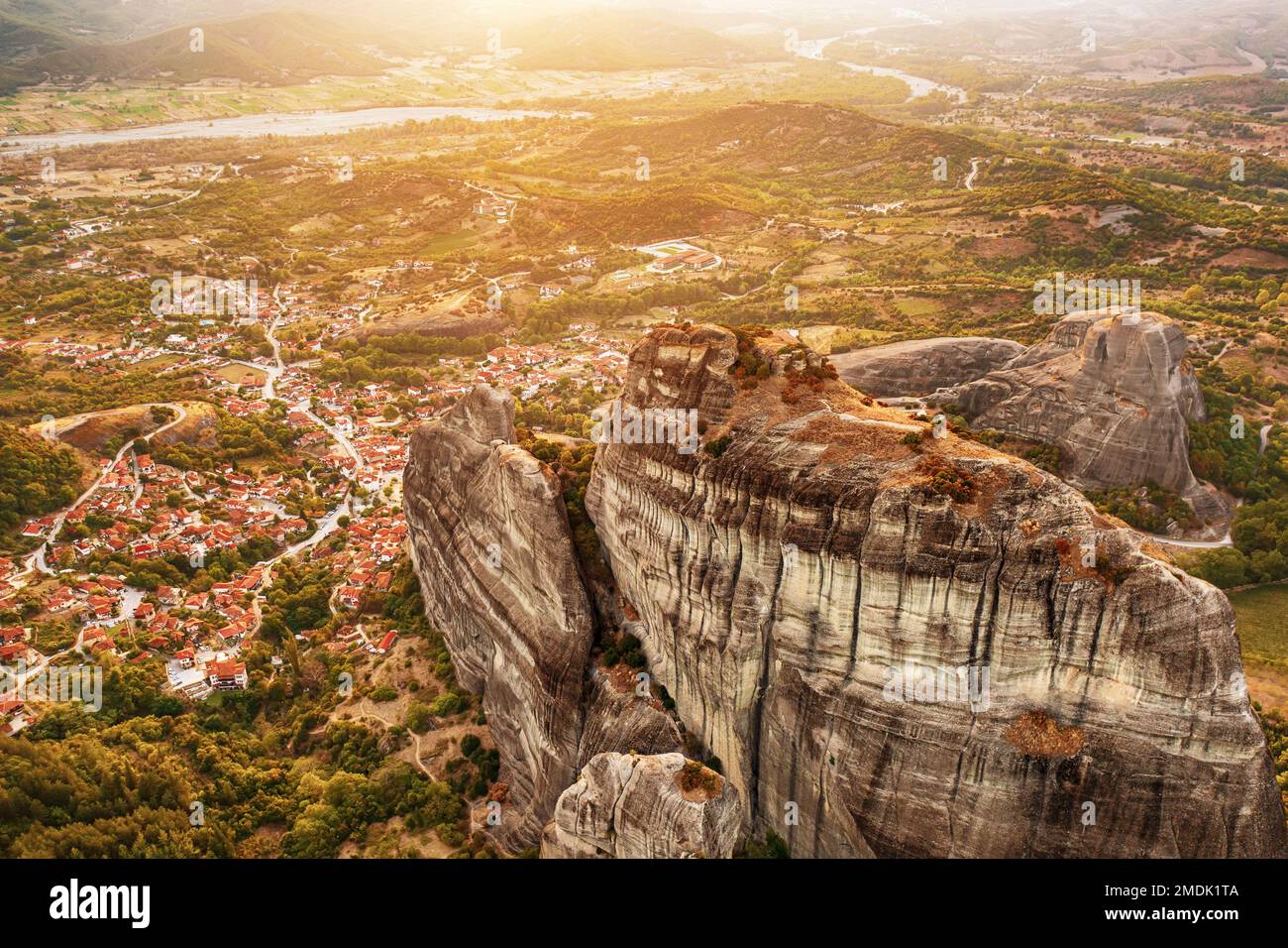 Meteora rocks, Greece Stock Photo - Alamy