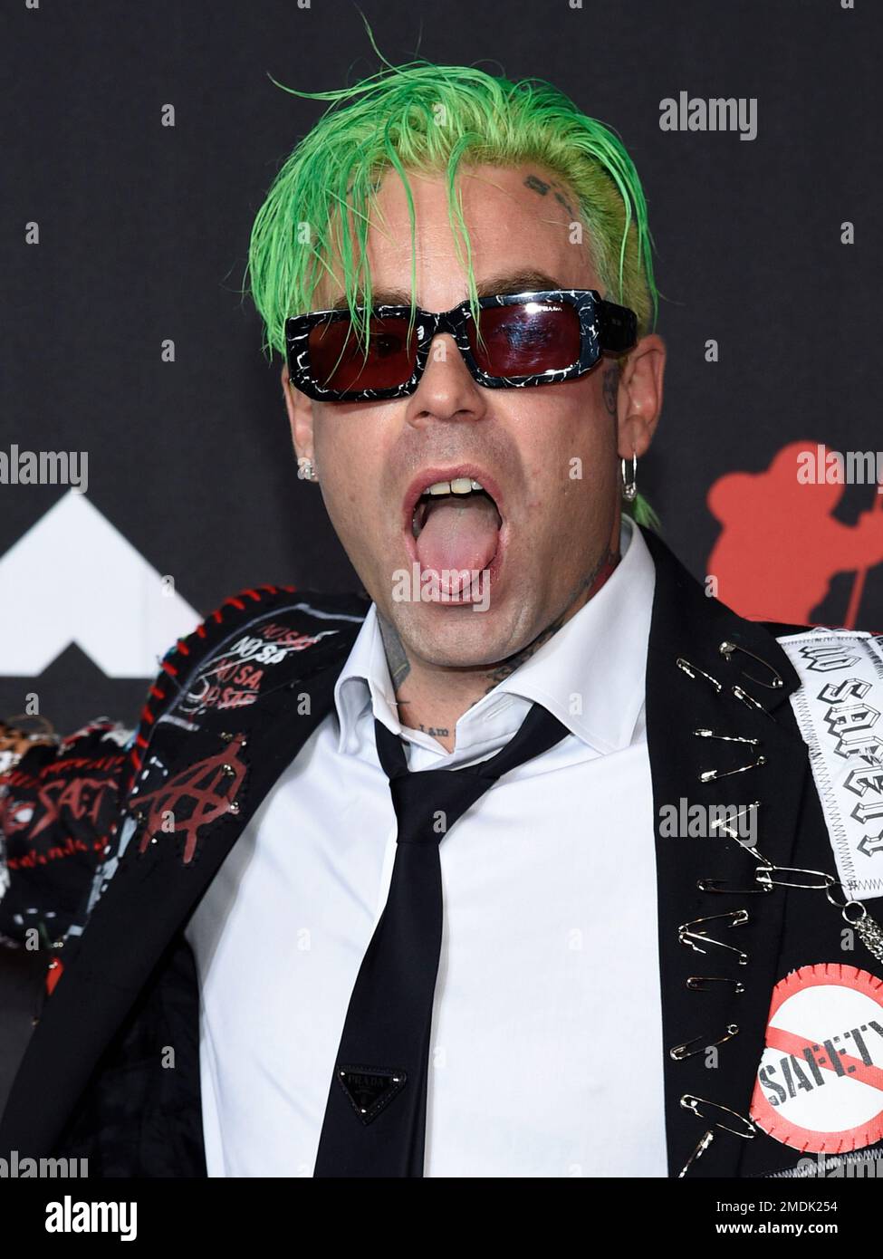 Mod Sun arrives at the MTV Video Music Awards at Barclays Center on ...