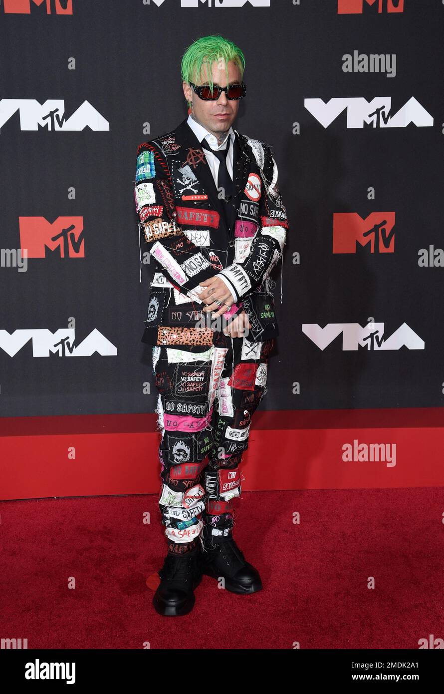 Mod Sun arrives at the MTV Video Music Awards at Barclays Center on ...