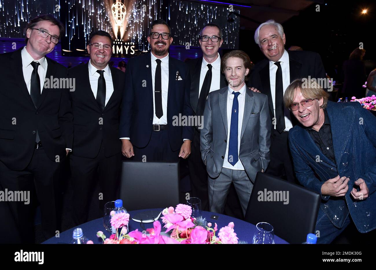 Mark Munley, from left, Nate Pellettieri, Greg Postma, Matthew Senreich ...