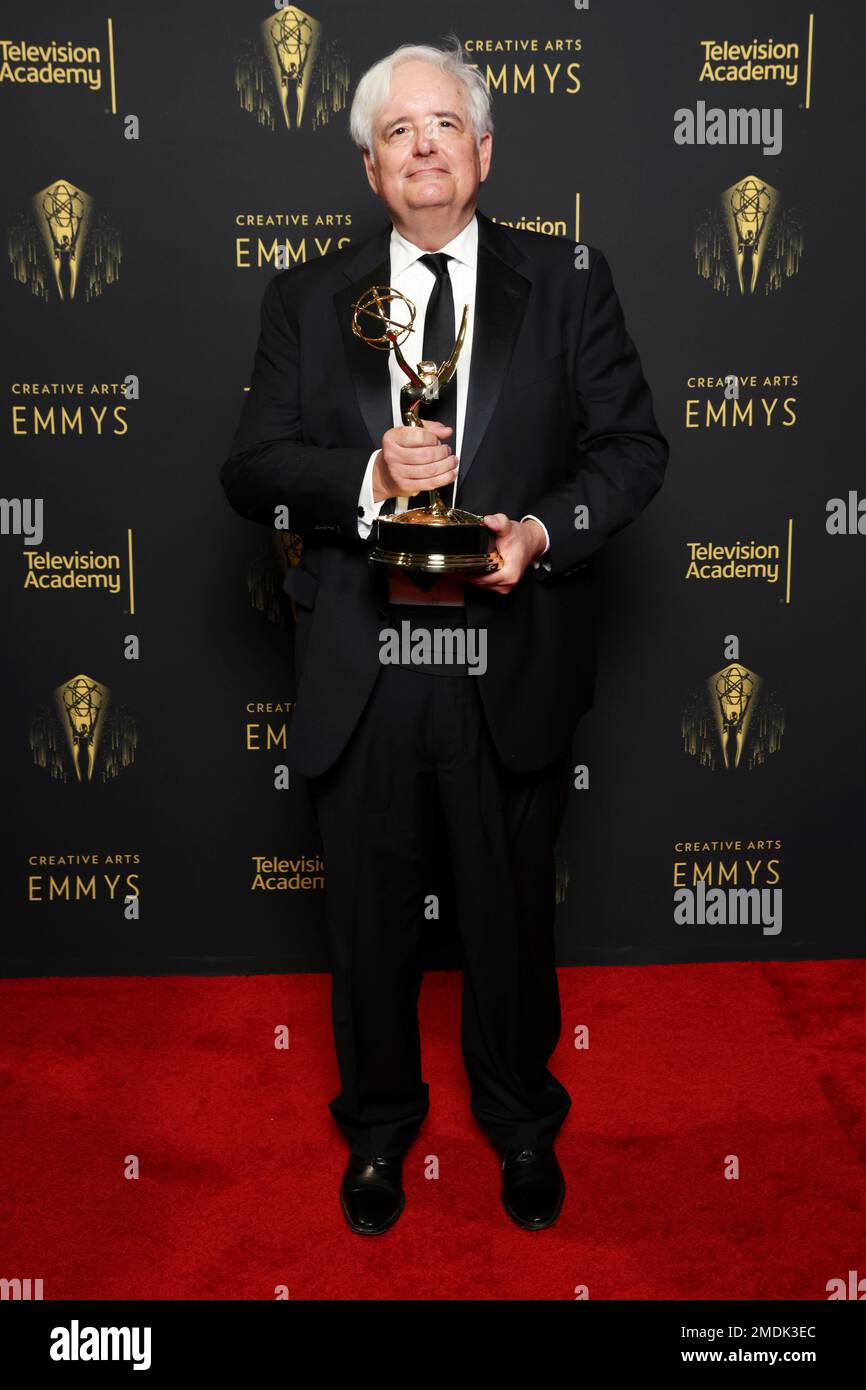 Keith Crofford, winner of the Emmy for outstanding animated program for ...