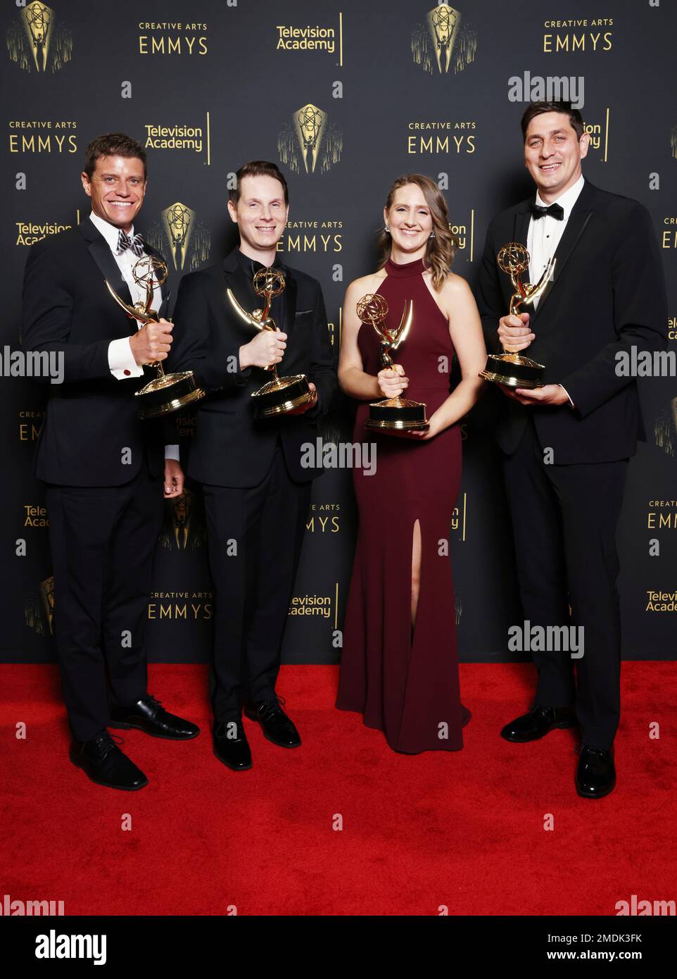 Ryan Mallick, from left, Michael Roha, Jamie Martin and Paul Cross ...