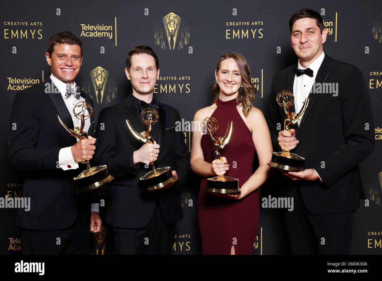 Ryan Mallick, from left, Michael Roha, Jamie Martin and Paul Cross ...