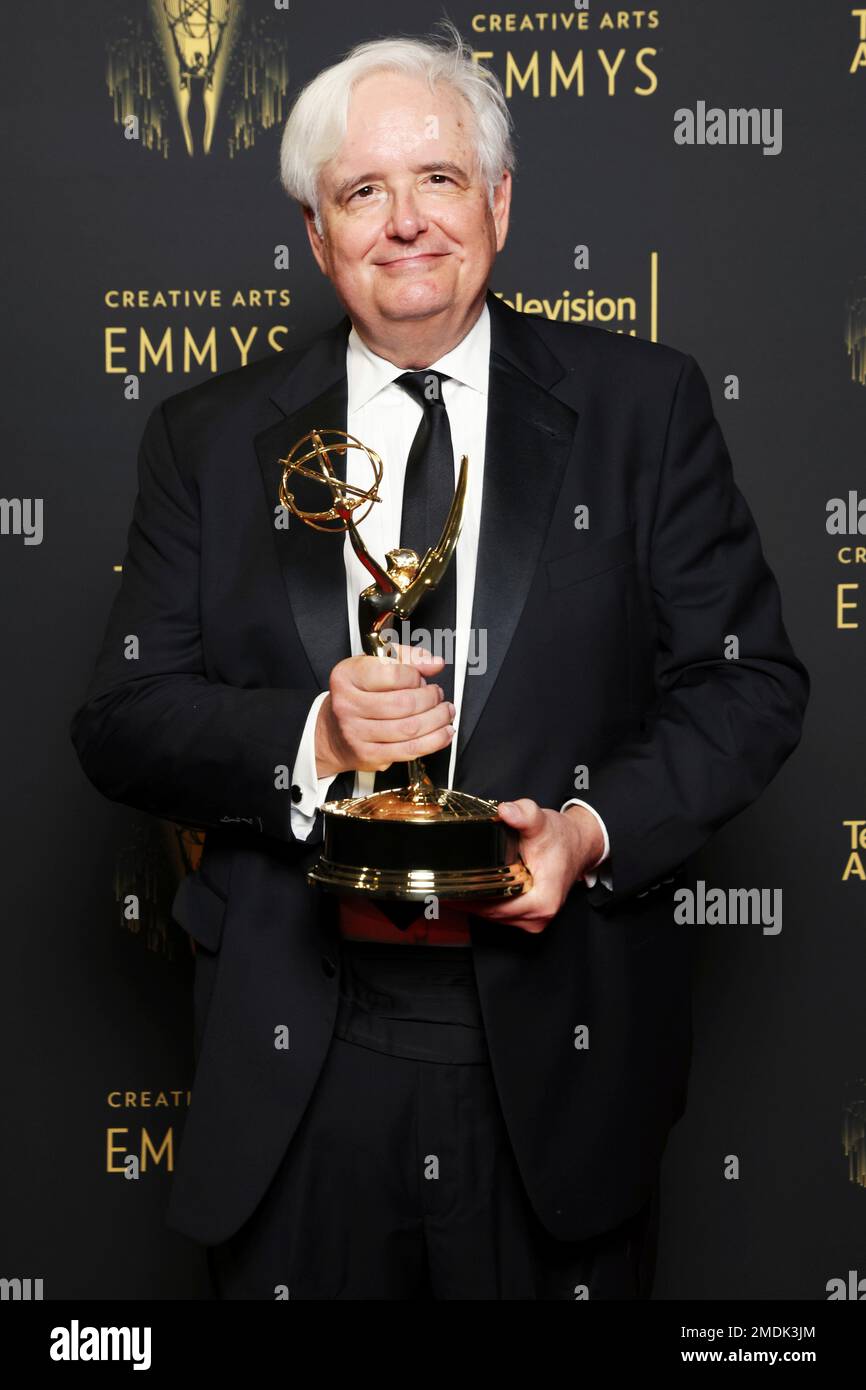Keith Crofford, winner of the Emmy for outstanding animated program for ...