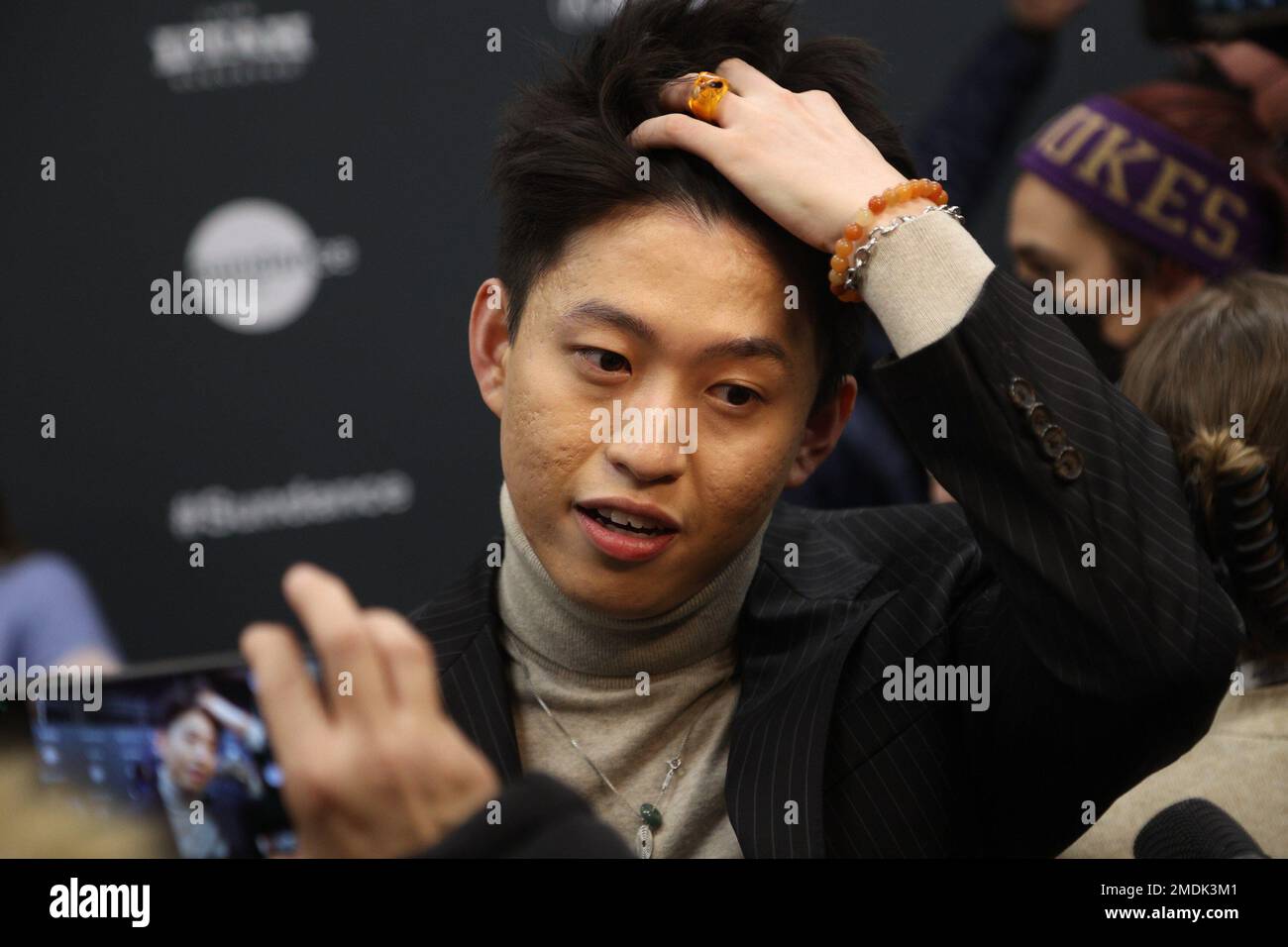 Park City, UT, USA. 22nd Jan, 2023. Brian "Rich Brian" Imanuel at ...
