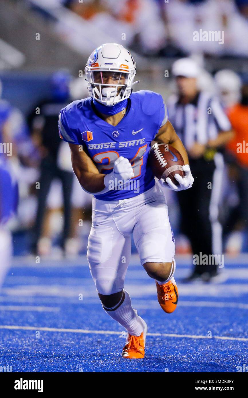 Boise State running back George Holani (24) runs with the ball during ...