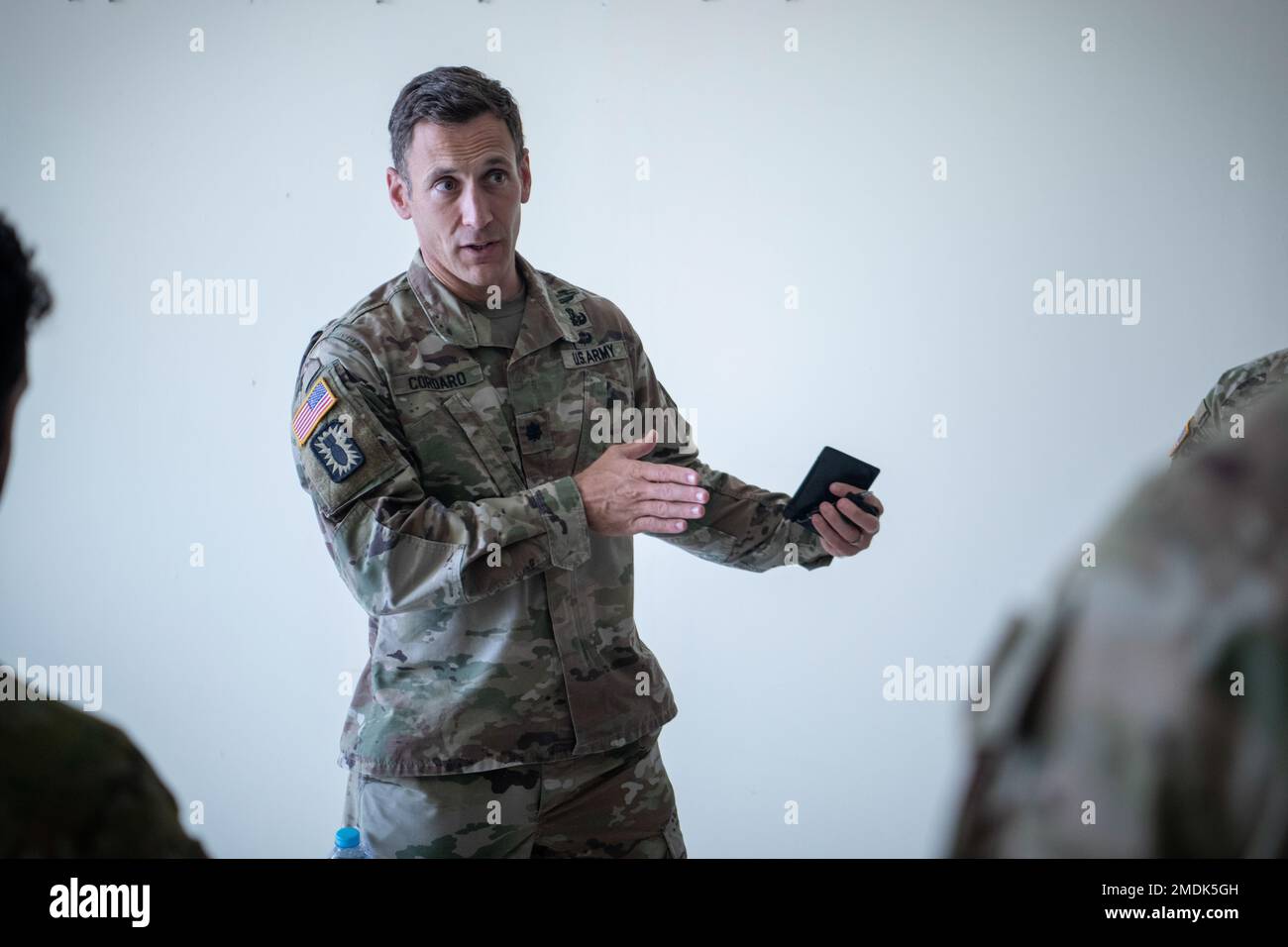U.S. Army Lt. Col. Philip Cordaro, Battalion Commander, 303d Ordnance ...