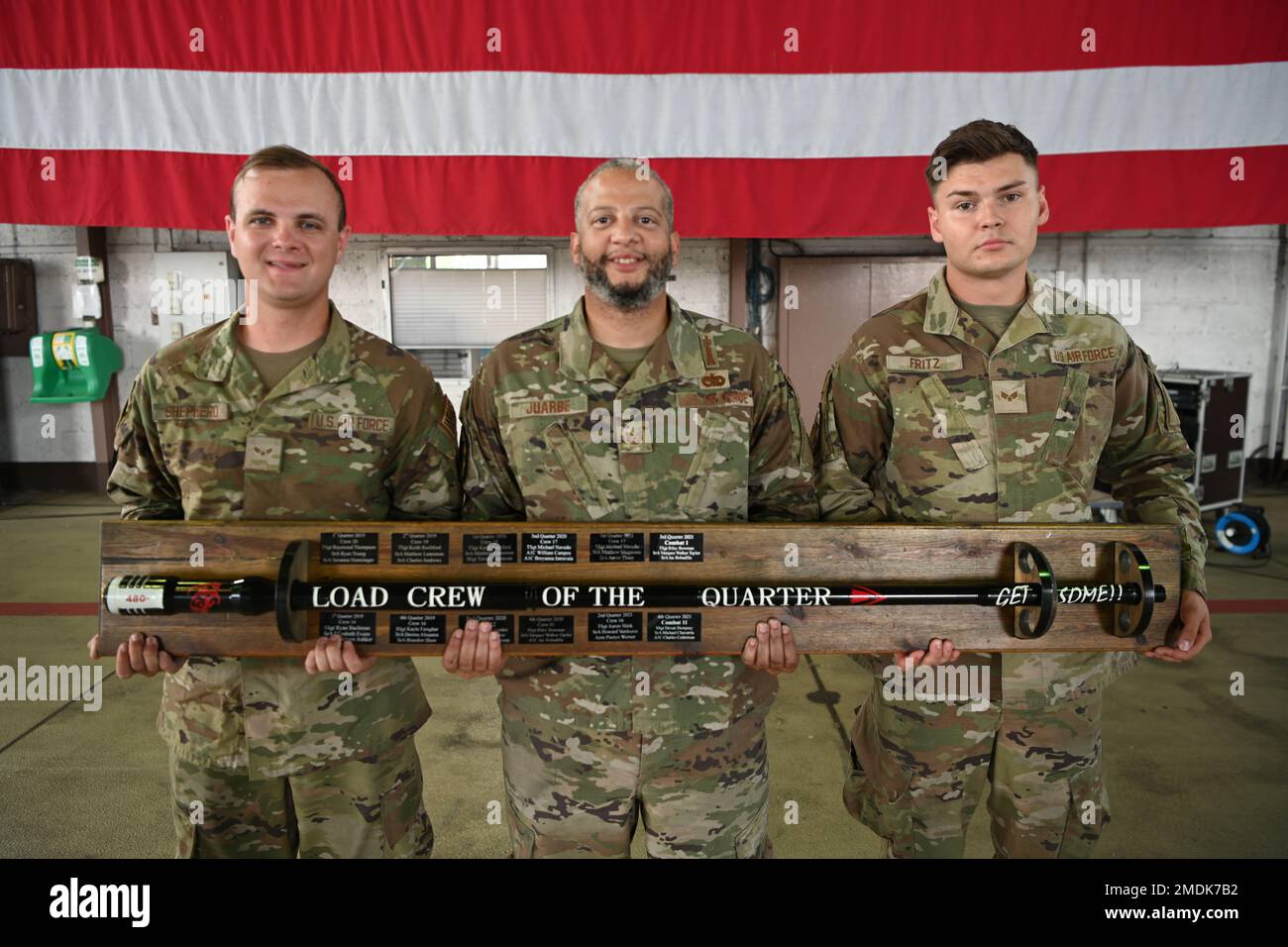 Beginning left to right, U.S. Air Force Airman First Class Jacob ...