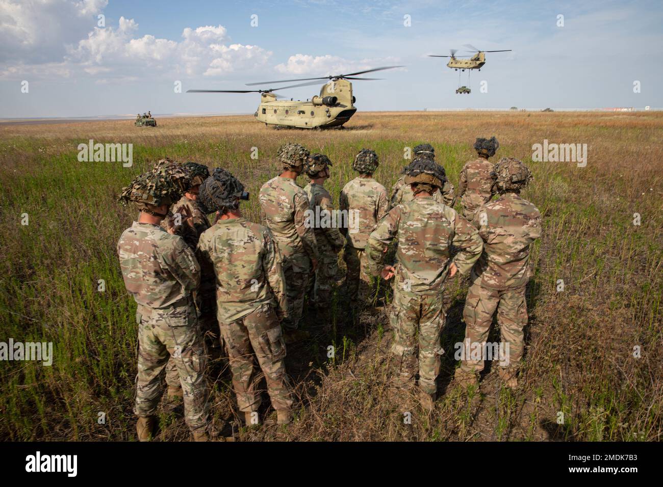 Soldiers assigned to Delta Company, 1st Battalion, 502nd Infantry ...