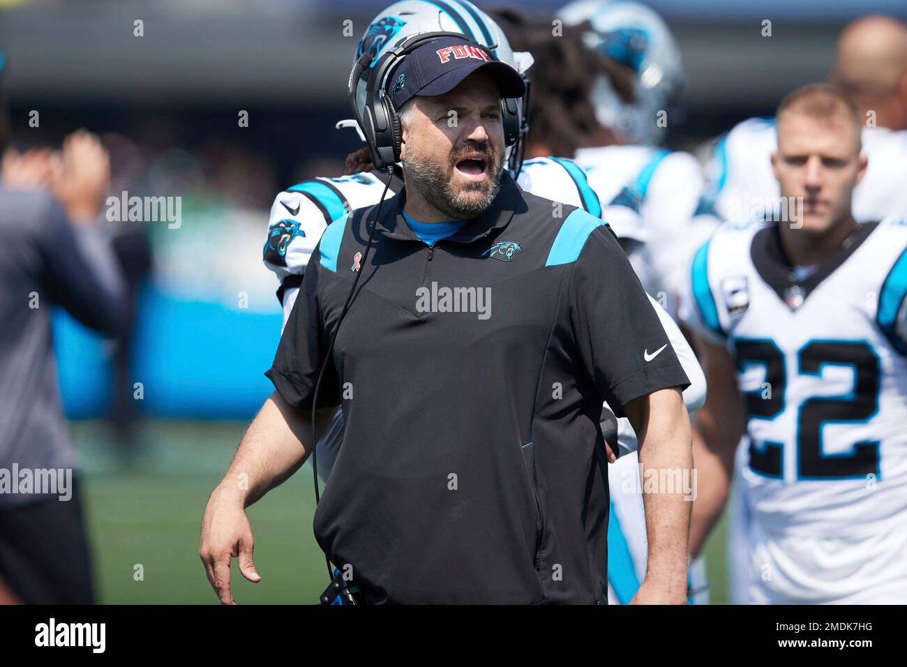 In honor of the 20th anniversary of 9/11, Carolina Panthers head coach ...