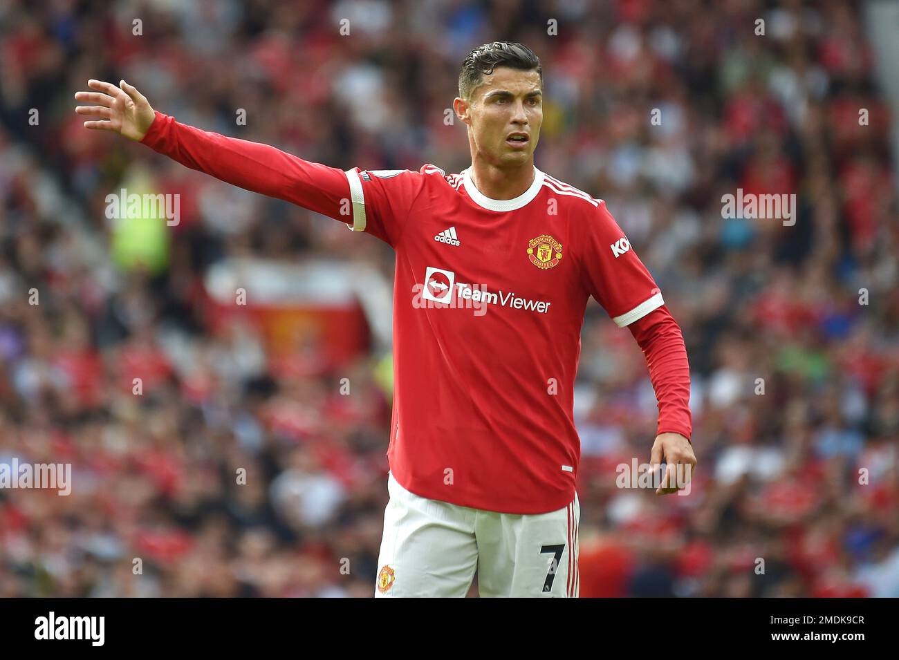 Manchester United's Cristiano Ronaldo during the English Premier League ...