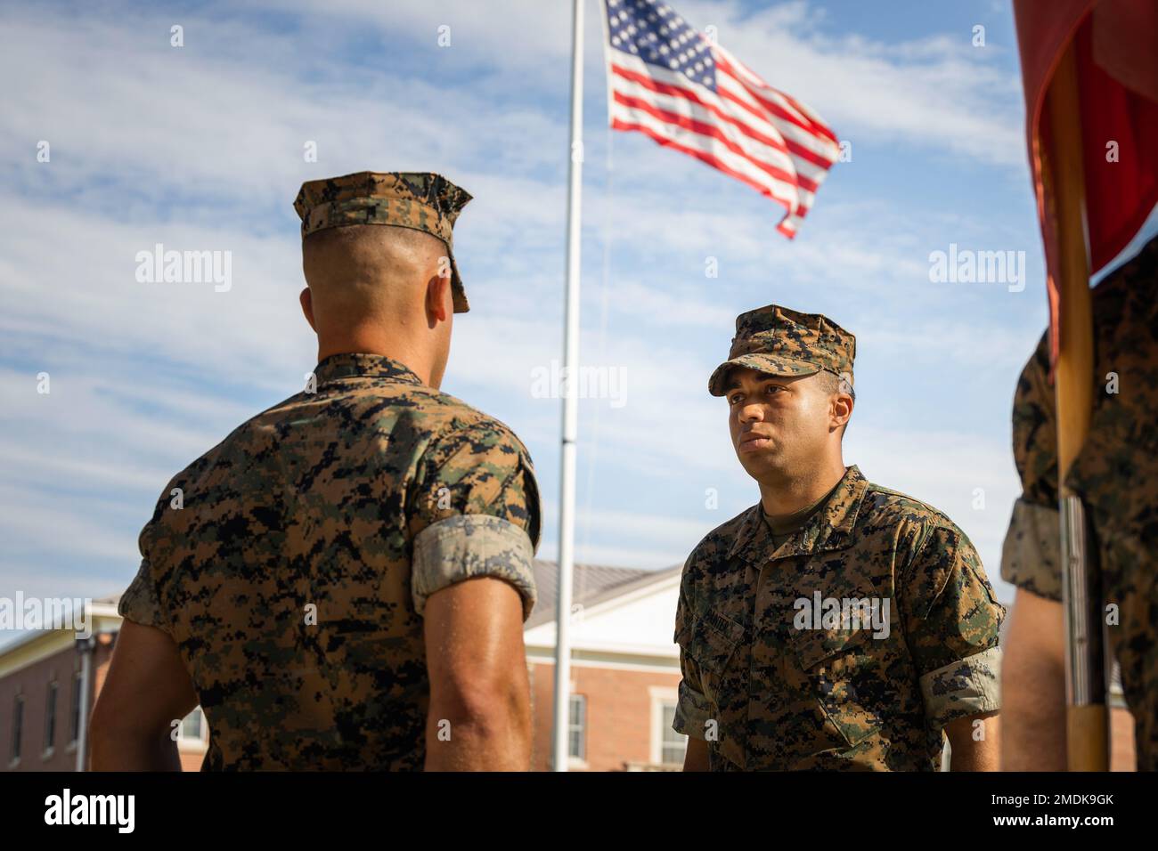 Sgt. Jonathan P. Painter, a machine gunner with Weapons Platoon, Combat ...