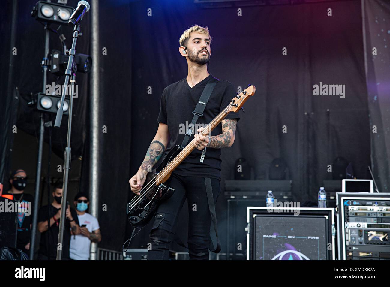Paul Spirou of Fame on Fire performs at Inkcarceration Music and Tattoo ...