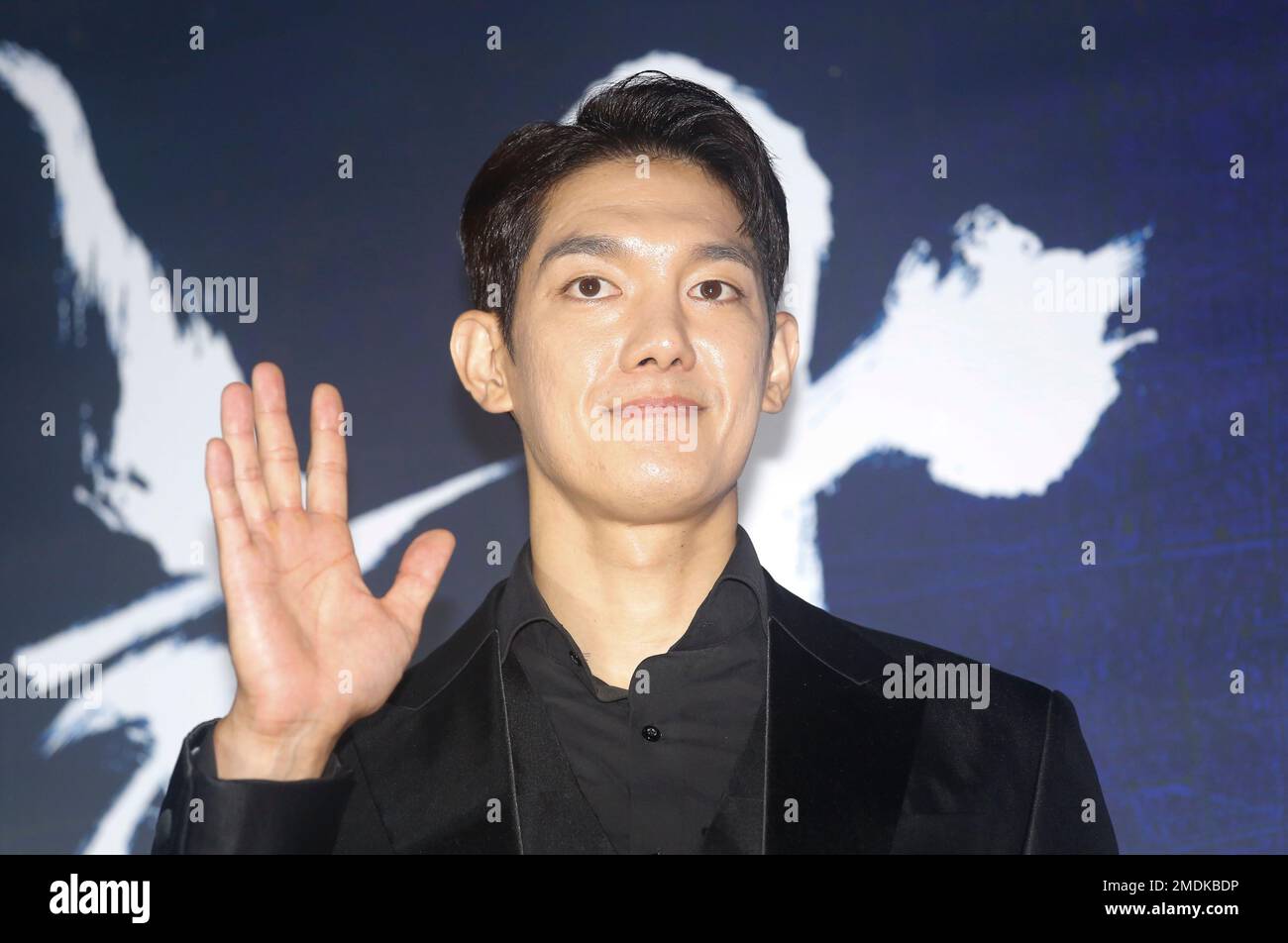Park Jae-Min, July 26, 2022 : Actor Park Jae-Min poses before the VIP ...