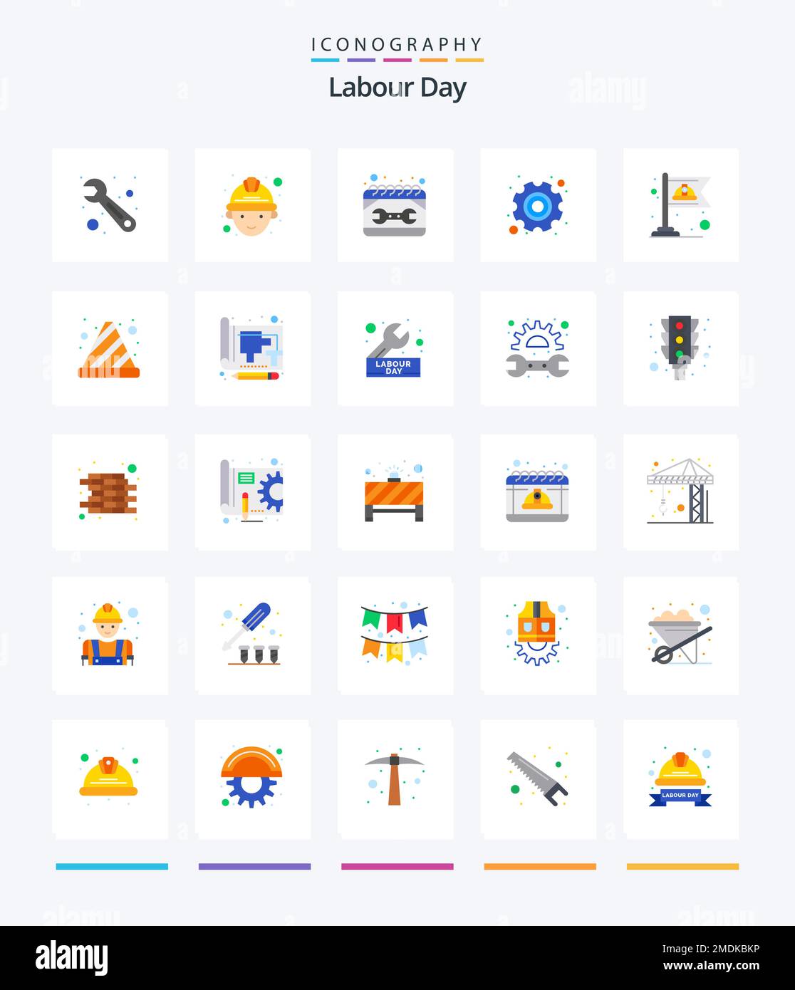 Creative Labour Day 25 Flat icon pack Such As labor. communist ...
