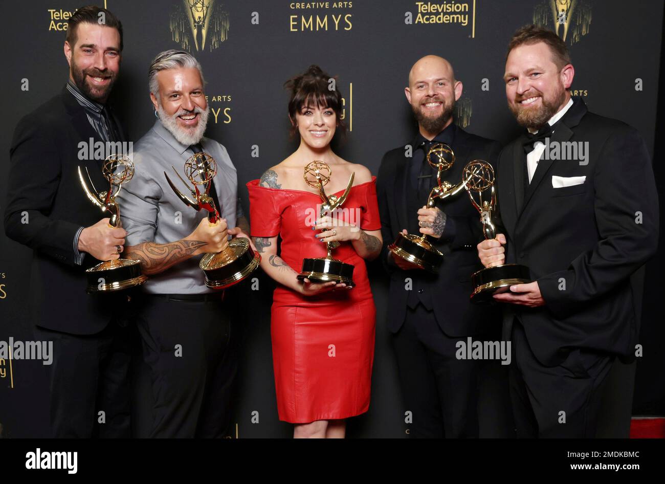 Cale Thomas, from left, Pepa Mora, Samantha Ward, Alexei Dmitriew and ...