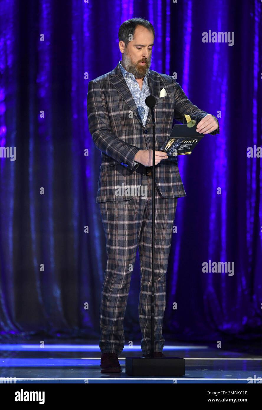 Brendan Hunt appears on stage during night one of the Television ...