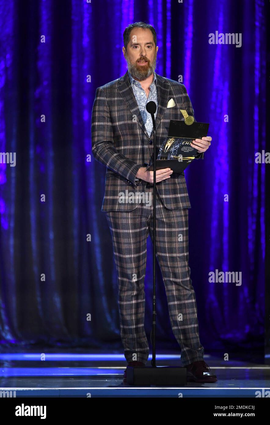 Brendan Hunt appears on stage during night one of the Television ...