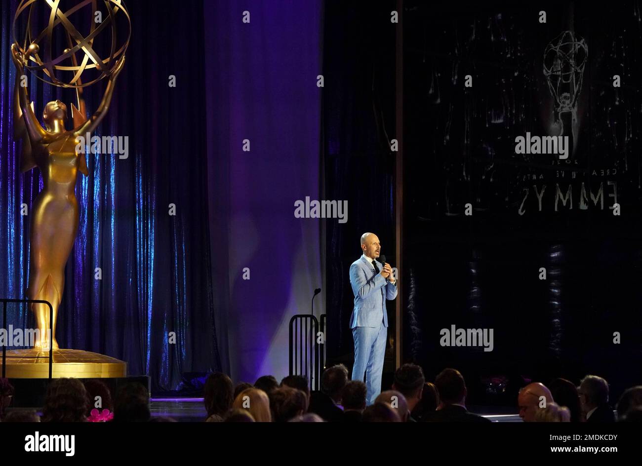 Maz Jobrani appears on stage during night one of the Television Academy ...