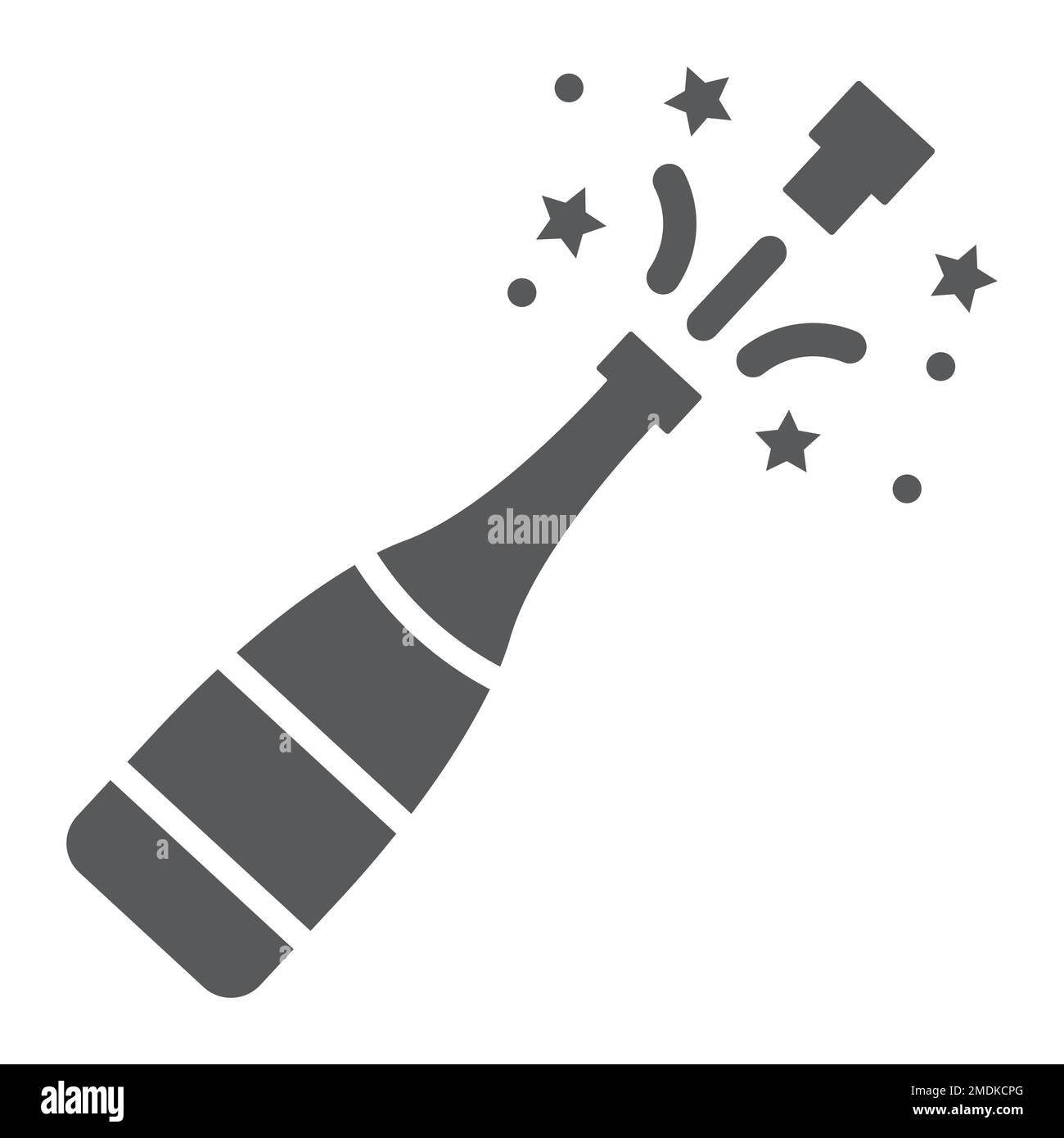 Champaign pop Stock Vector Images - Alamy