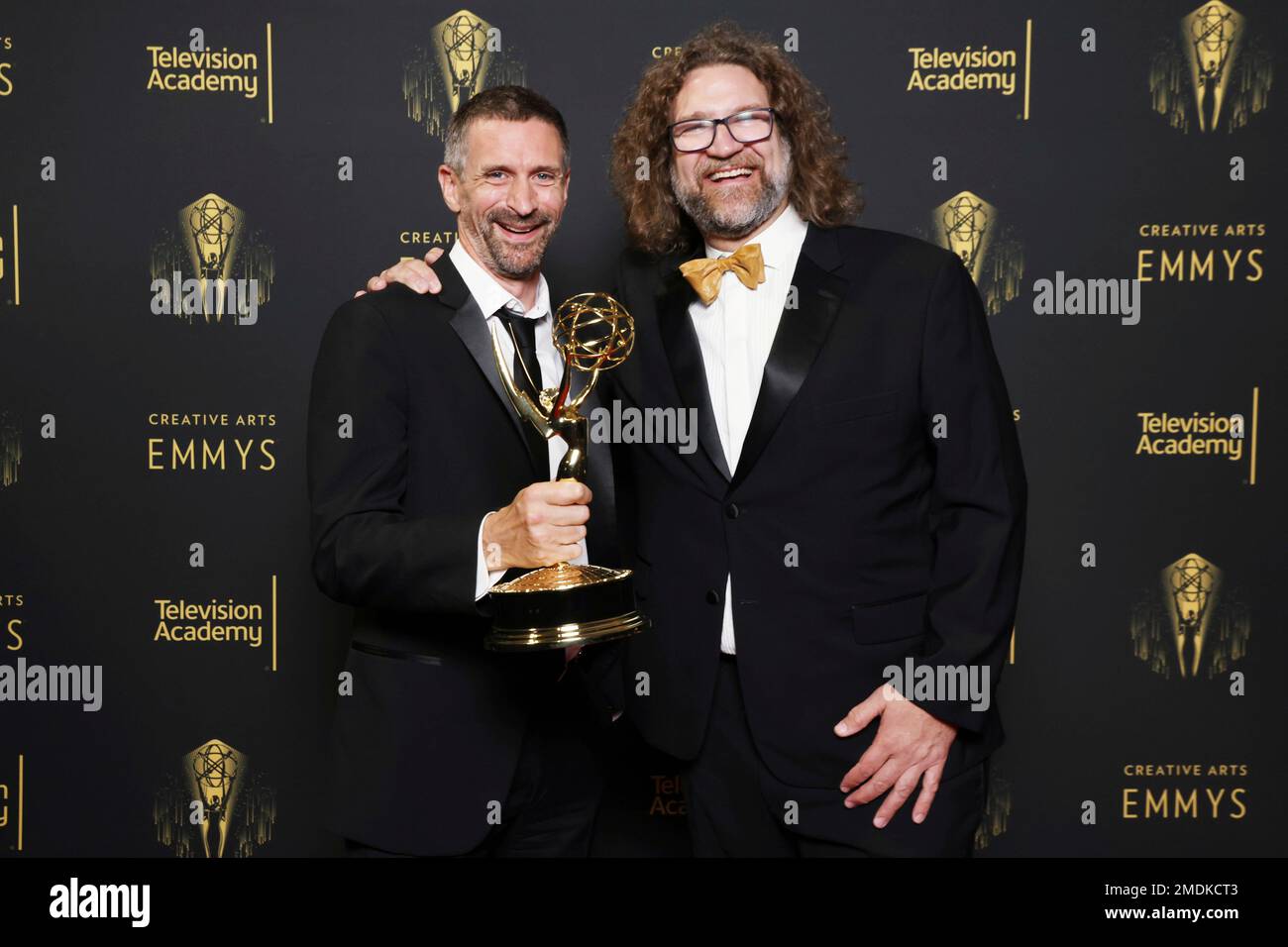 Stephane Rituit and Sebastian Sylwan pose for a portrait with their ...