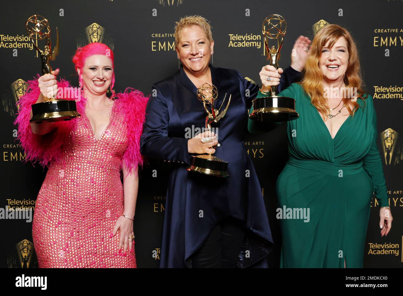 Erica D. Schwartz, Ariyela Wald-Cohain and Patty Malkin pose for a ...