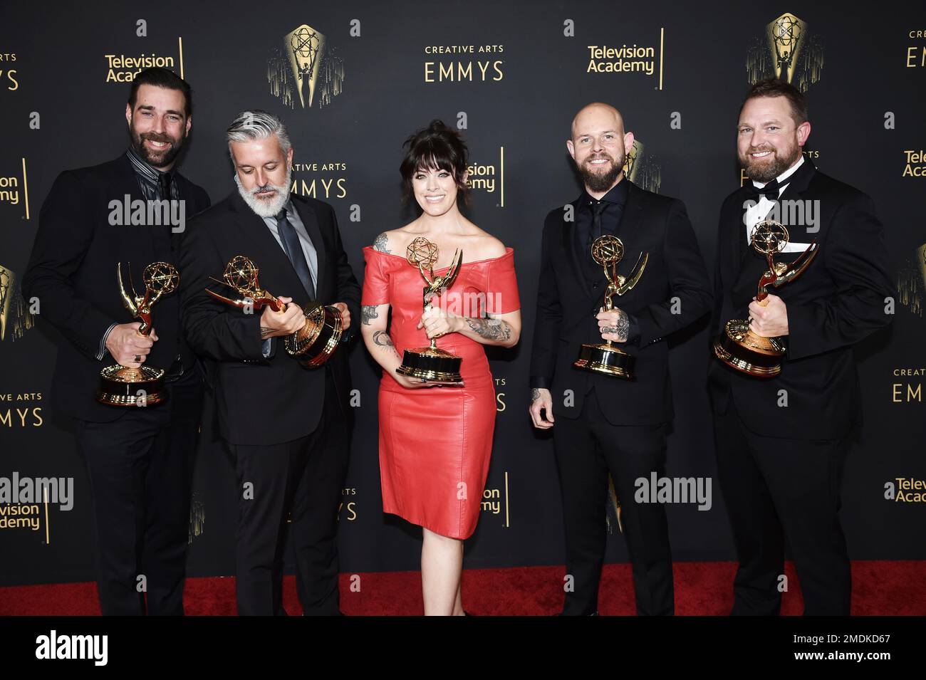 Cale Thomas, from left, Pepa Mora, Samantha Ward, Alexei Dmitriew and ...