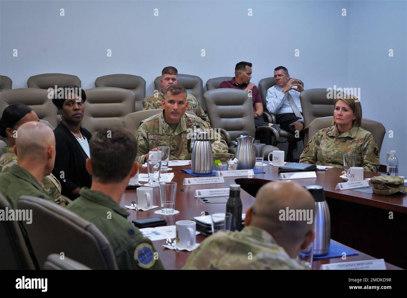 Dr. Jamila Rattler, Executive Director (center left), and the DLIELC ...