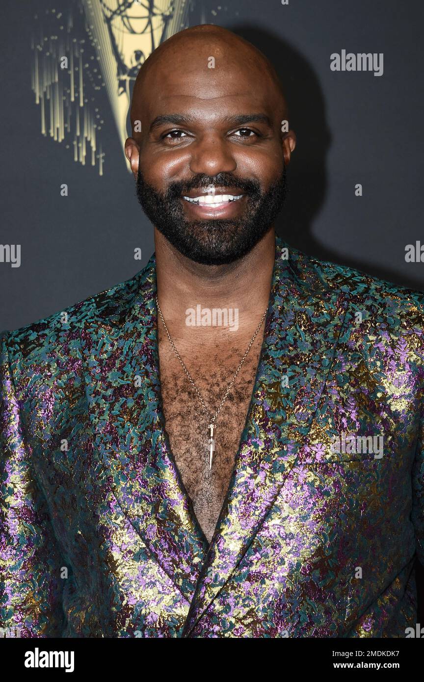 Carl Clemons-Hopkins at the Media Center during night one of the ...