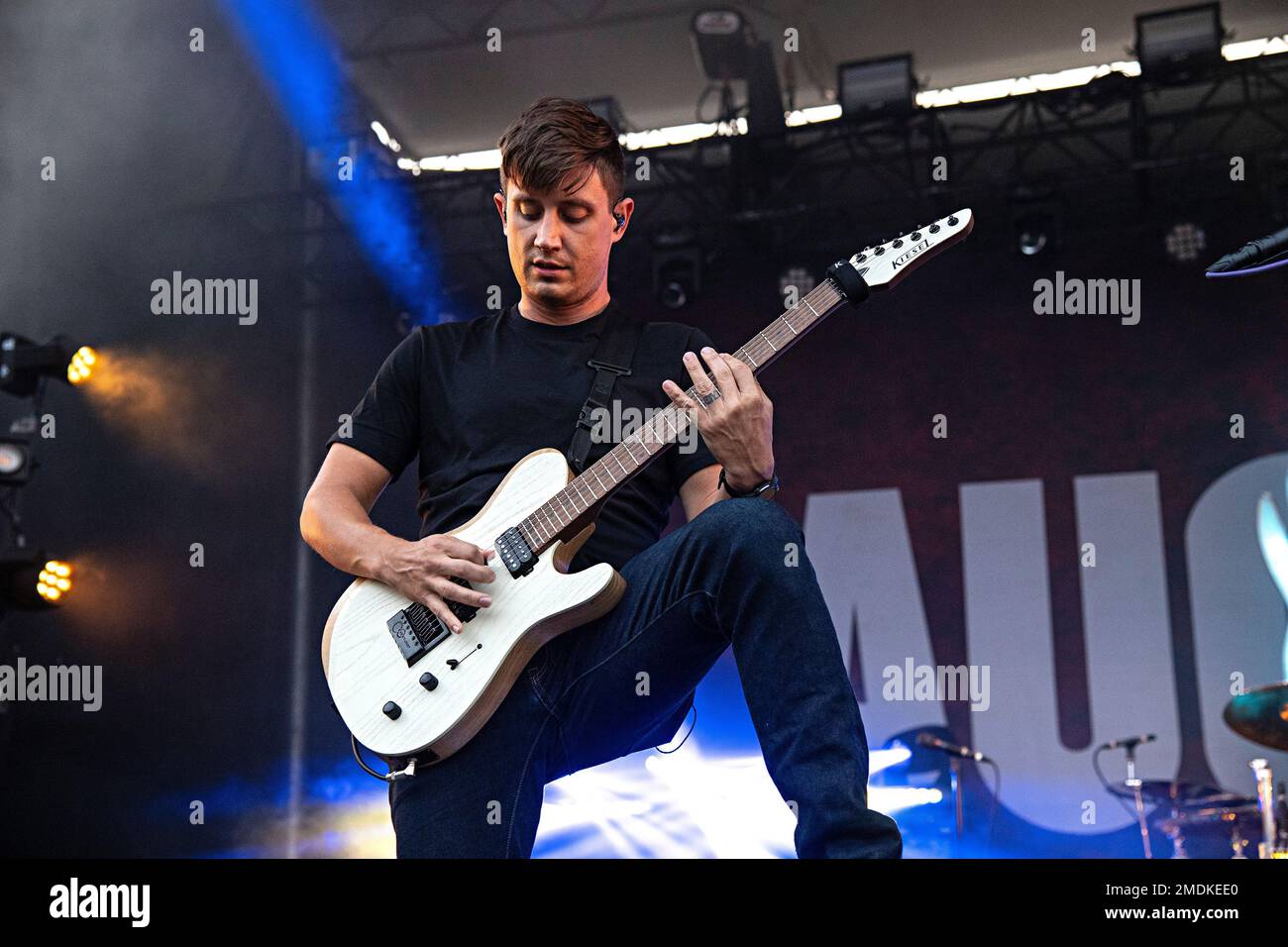 Brent Rambler of August Burns Red performs at Inkcarceration Music and ...