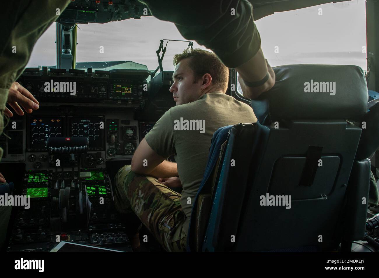 U.S. Air Force Capt. Cody McWherter, 14th Airlift Squadron pilot ...