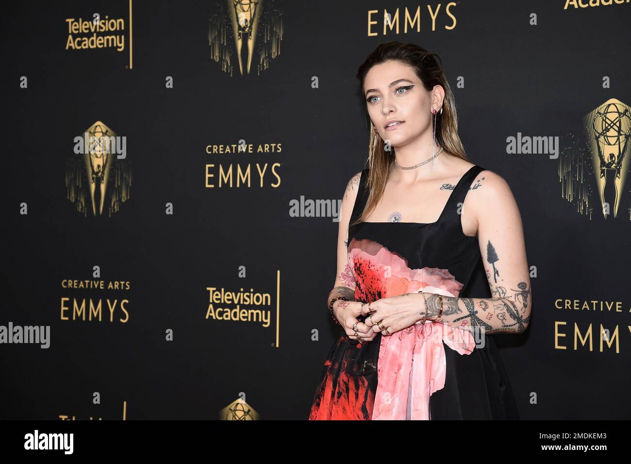 Paris Jackson at the Media Center during night one of the Television ...