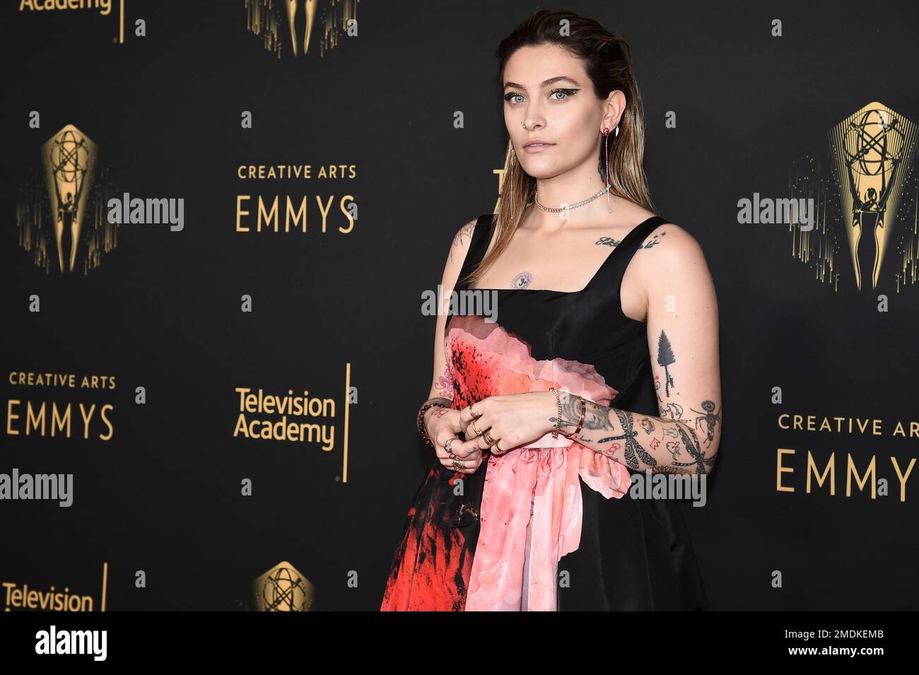 Paris Jackson at the Media Center during night one of the Television ...