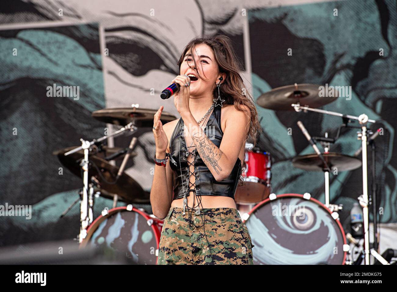 Kala Rose of Saving Escape observes a moment of silence in memory of ...