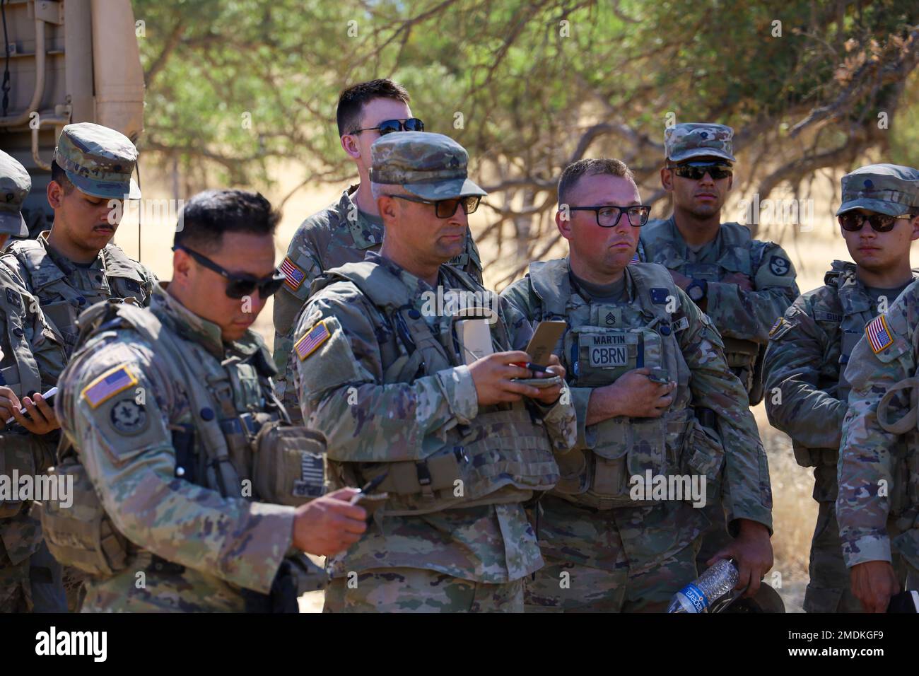 The 149th CBRN Company (Homeland Response) conducts Decon operations 27 ...