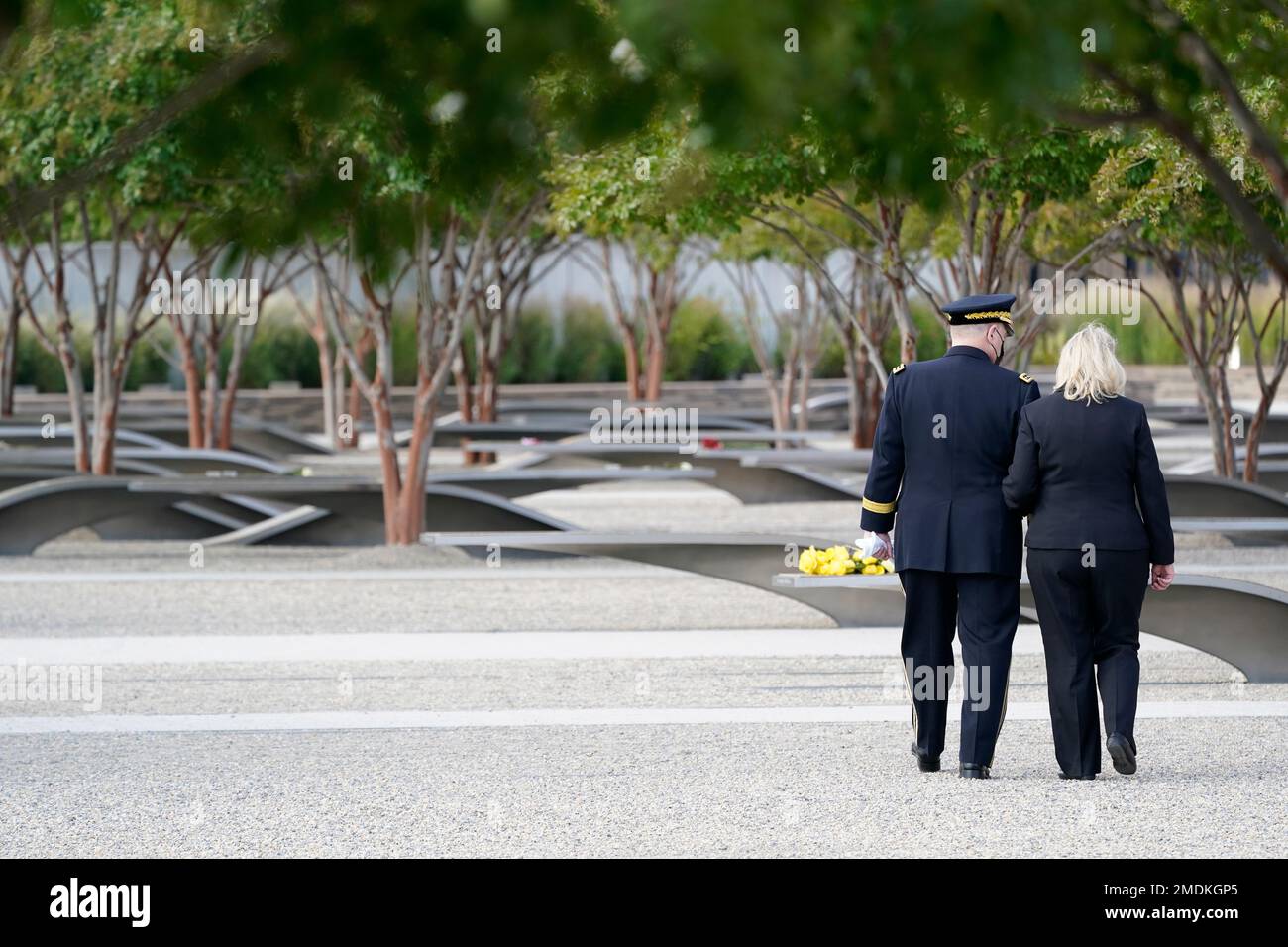 Joint Chiefs Chairman Gen. Mark Milley and his wife Hollyanne Milley ...
