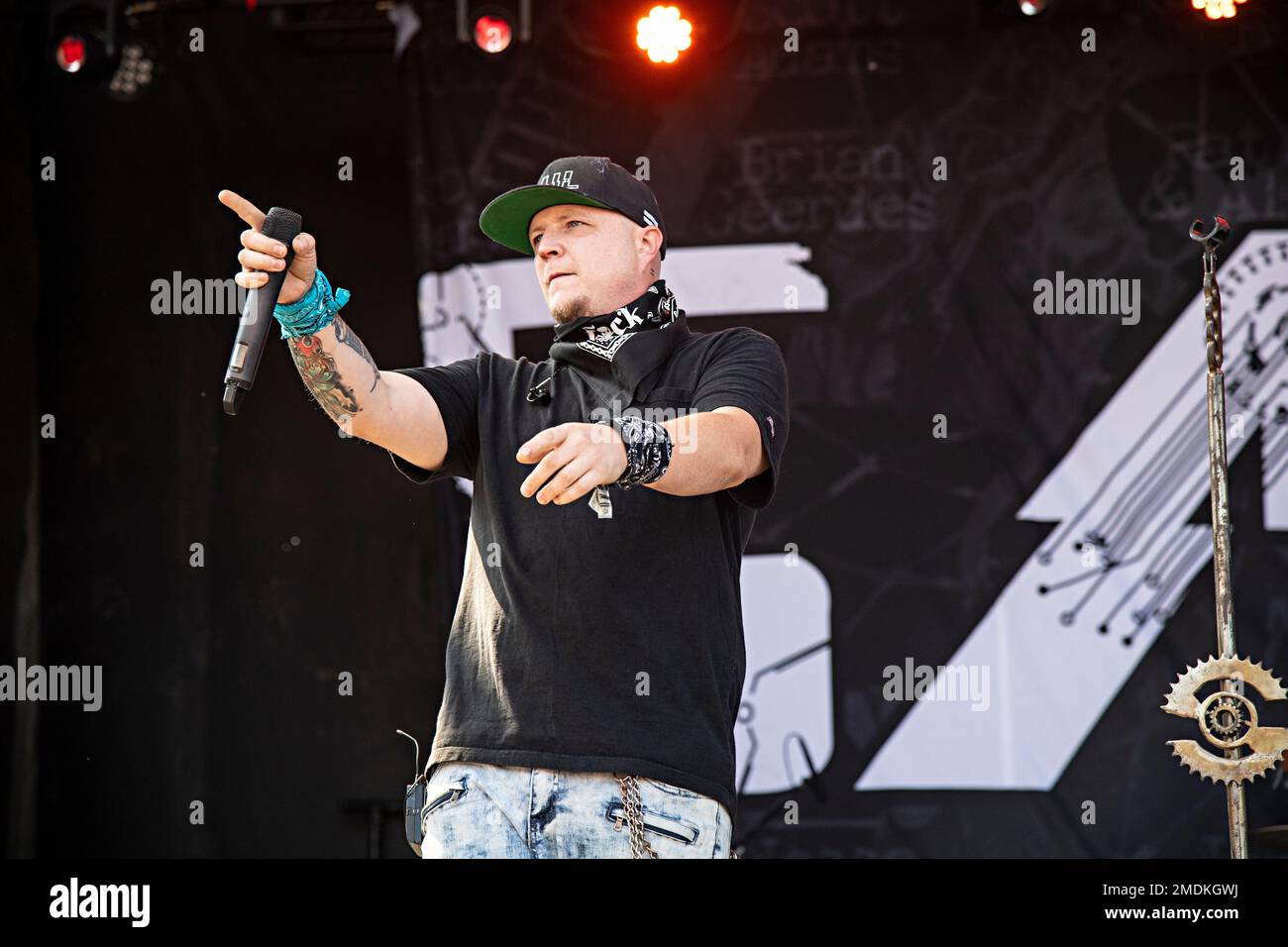 Blake Bedsaul of Saul performs at Inkcarceration Music and Tattoo ...