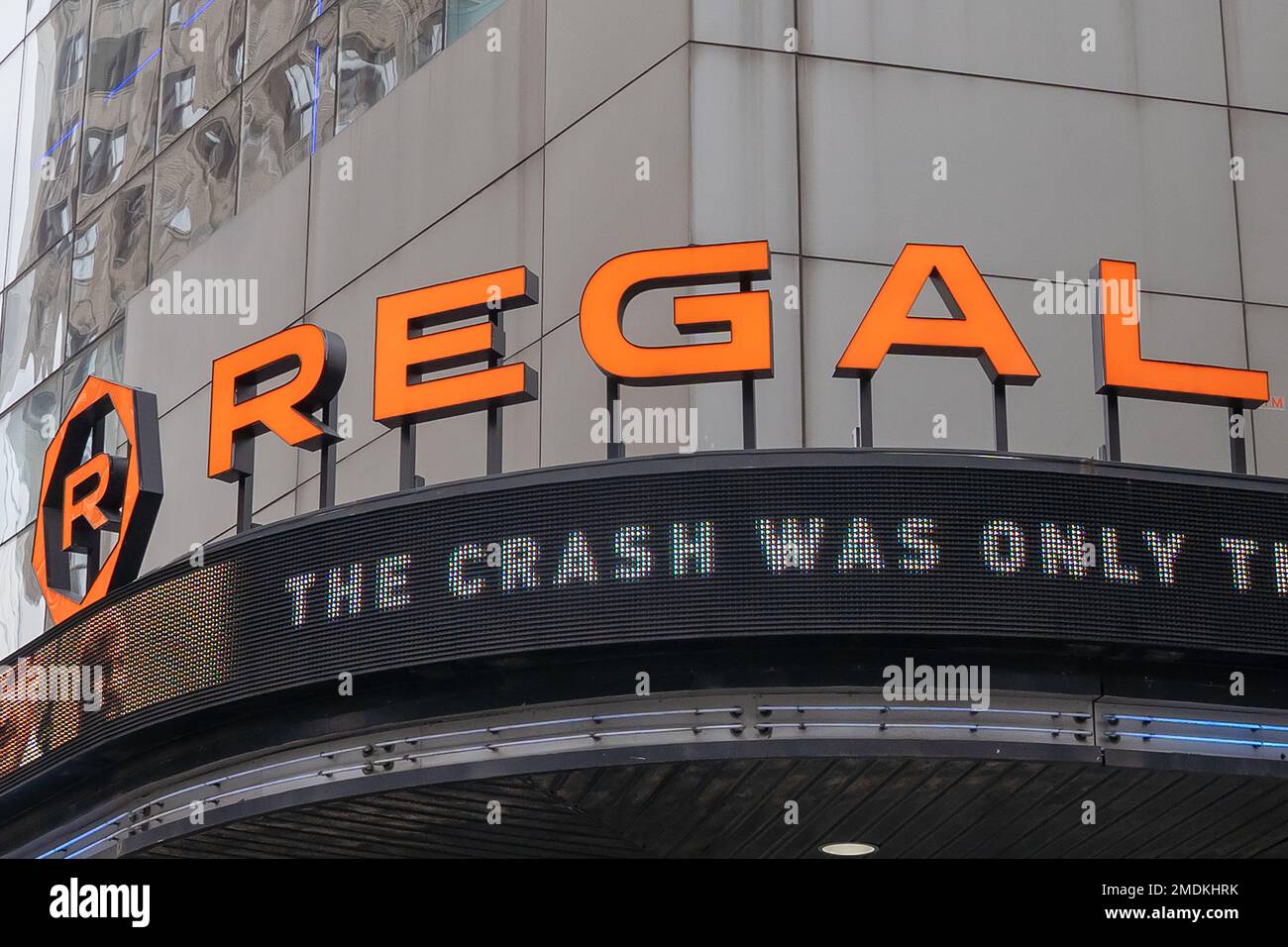 New York, United States. 22nd Jan, 2023. Regal Union Square movie ...