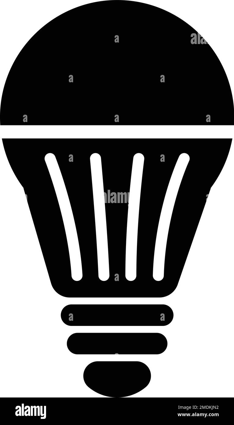 Light Bulb vector icon, Idea icon. Lamp, Thinking concept. Lighting ...