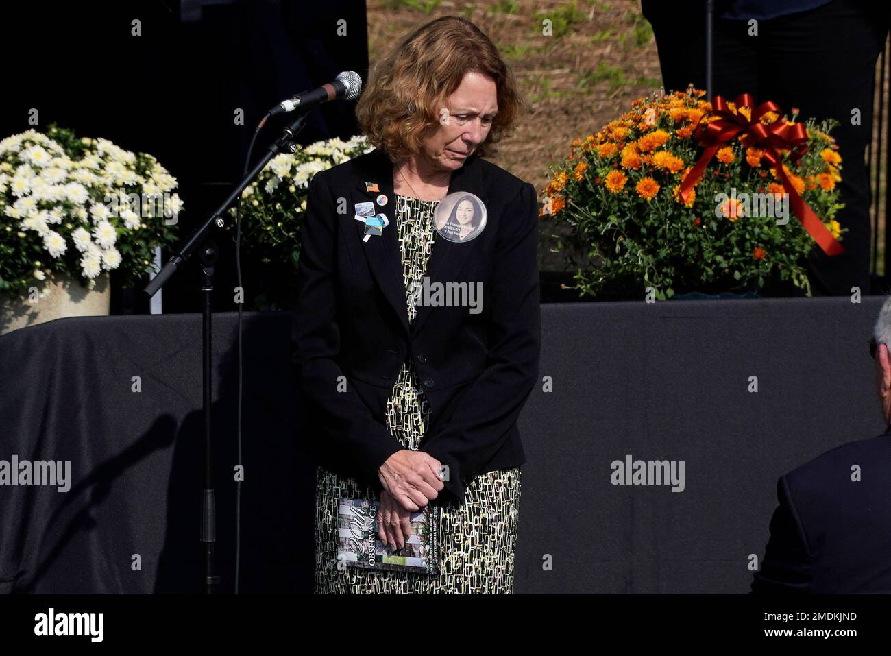 The mother of Flight 93 passenger Deora Francis Bodley participates in ...
