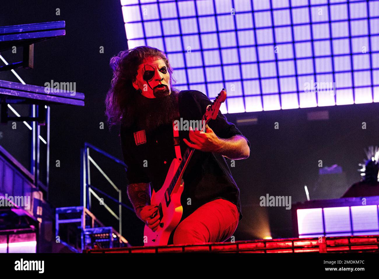 Jim Root of Slipknot performs at Inkcarceration Music and Tattoo ...