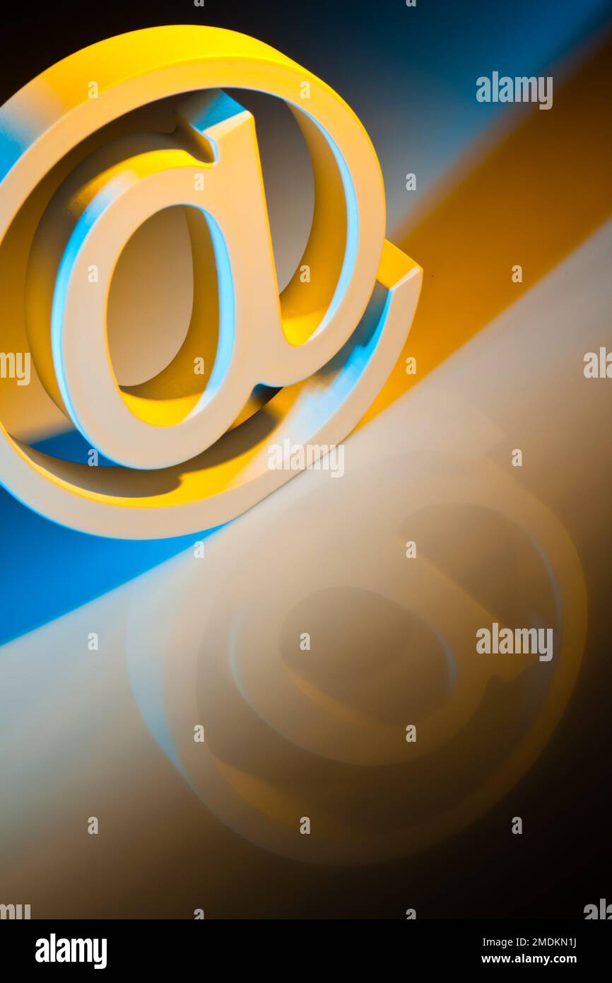 at sign Stock Photo - Alamy