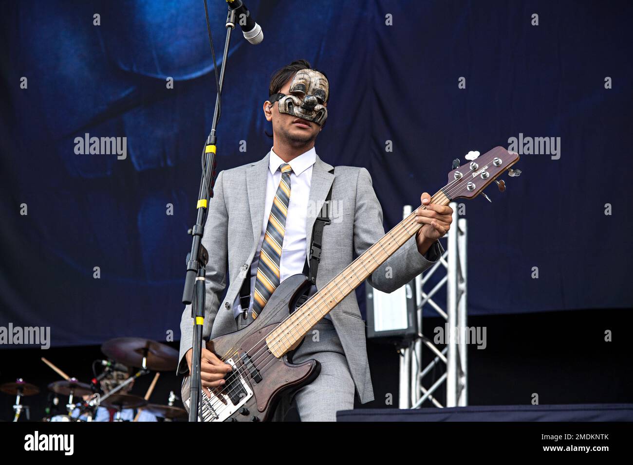 Joe Occhiuti of Ice Nine Kills performs at Inkcarceration Music and ...