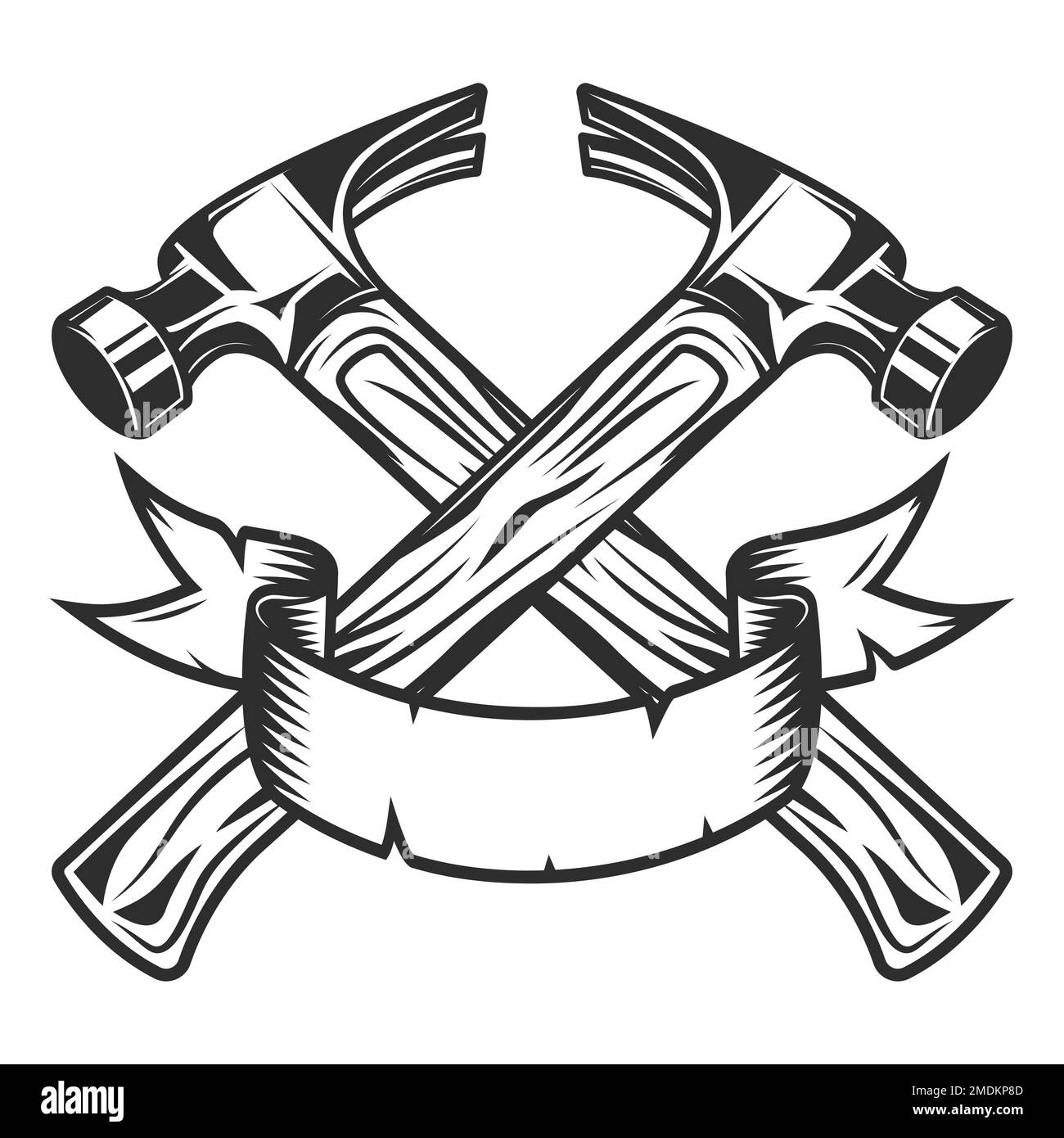 Crossed hammers hi-res stock photography and images - Alamy