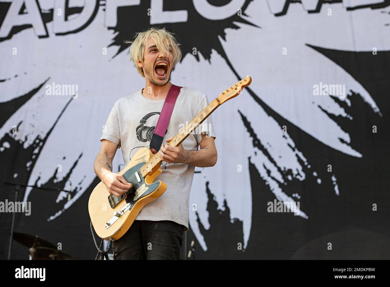 Josh Katz of Badflower performs at Inkcarceration Music and Tattoo ...